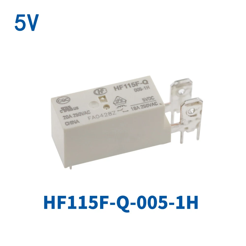 5V/12V/24V/48V DC Relay HF115F-Q-005-1H HF115F-Q-012-1H F115F-Q-024-1H ...