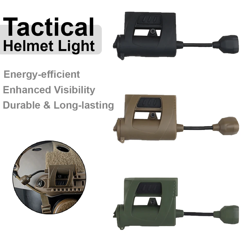Tactical Helmet Light MPLS CHARGE Hunting Helmet Flashlight ...