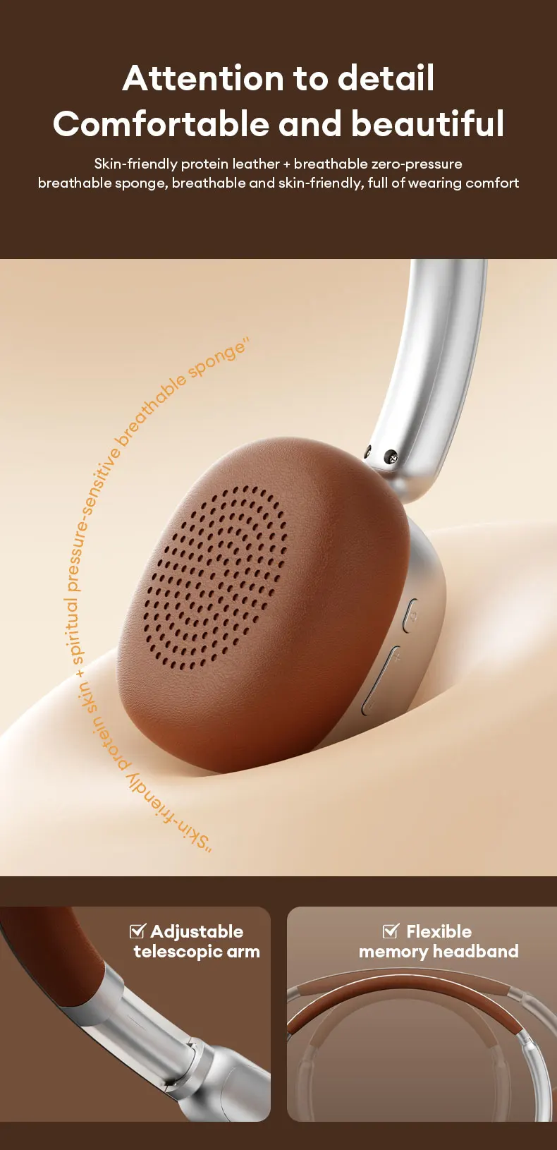 Беспроводная игровая гарнитура Lenovo LE600, Bluetooth 6.0, Hi-Fi звук ...