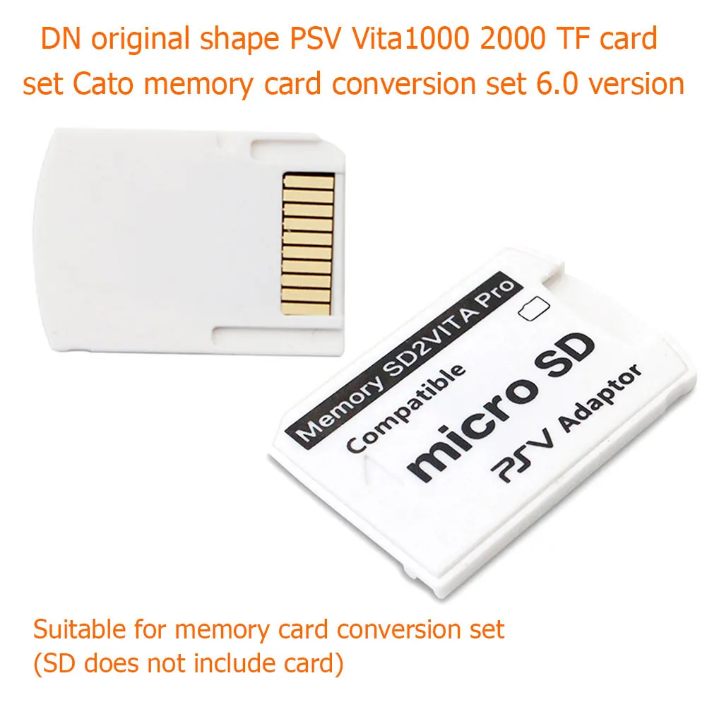 Version 6.0 Sd2vita Psvsd Adaptateur De Carte Mémoire Pour Ps Vita 1000 ...