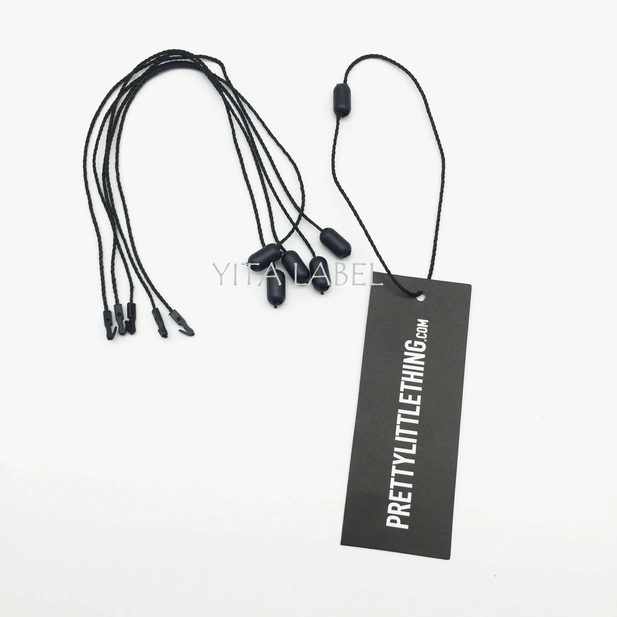 Hot Selling Bag Widely Used Black Normal Plastic Seal Hang Tag String ...