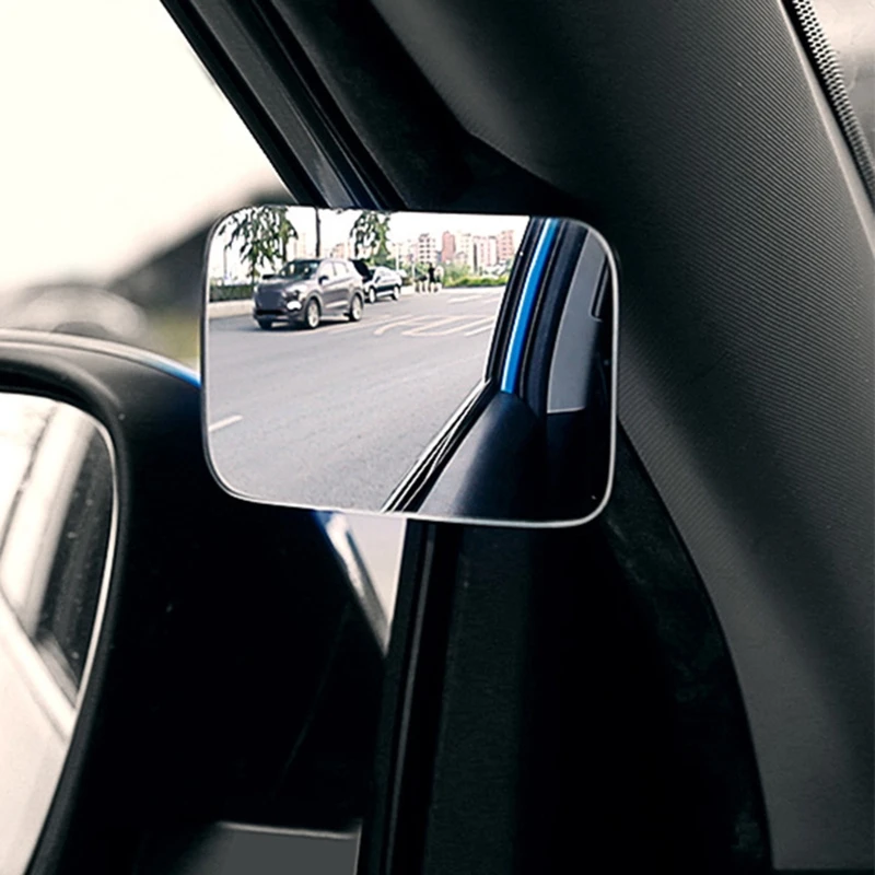 Auto Hd- Convex Blind Spot Mirrow Wide Angle Rear View Parking Rimless ...