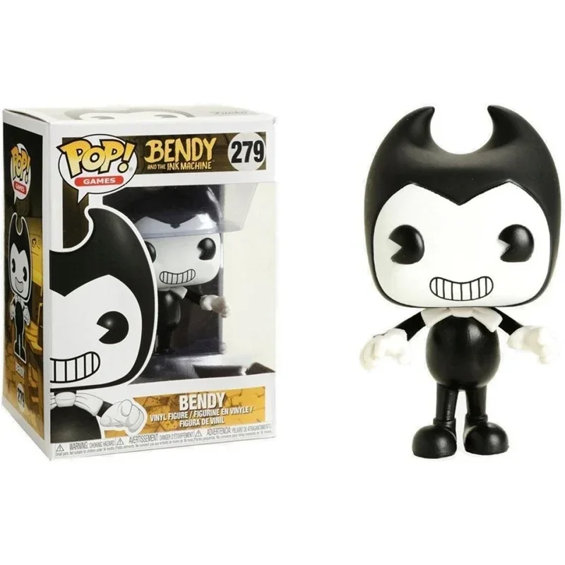 2025 Nuevos 11 estilos FUNKO Gold Bendi and the Ink Machine #279 Ax ...