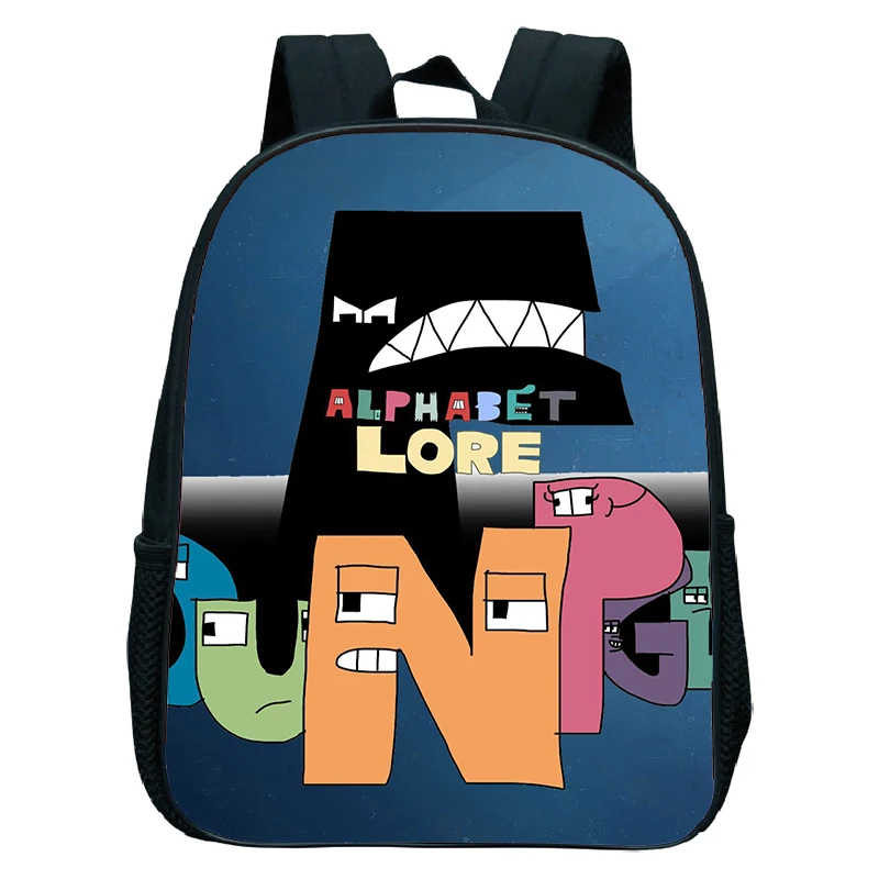 Alphabet-Lore-Print-Children-Backpack-Small-Bookbag-Kids-Waterproof ...