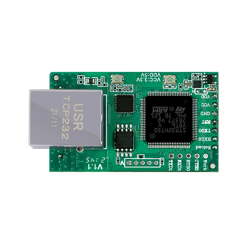 Kettős Ttl Uart To Ethernet Modul Usr Tcp232 E2 Soros Converter Támogatás Modbus Rtu Tcp Fixohu