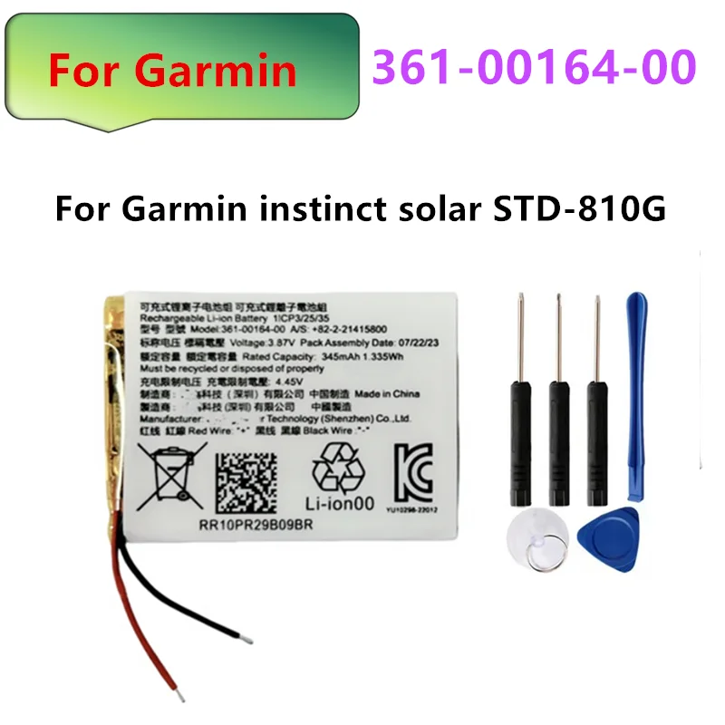 Replacement-New-Battery-361-00164-00-For-Garmin-Instinct-solar-Instinct ...
