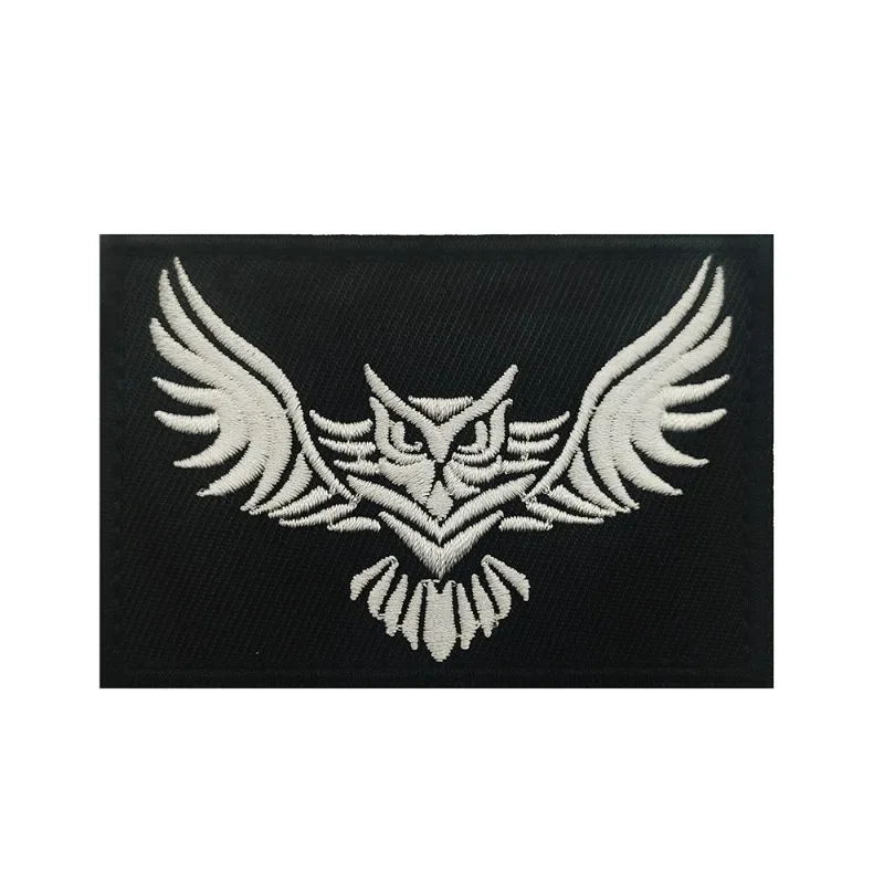 Owl-Eye-Patch-3D-Stereo-Military-Morale-Badge-Sewable-Hook-and-Loop-for-Tactical-Backpack ...