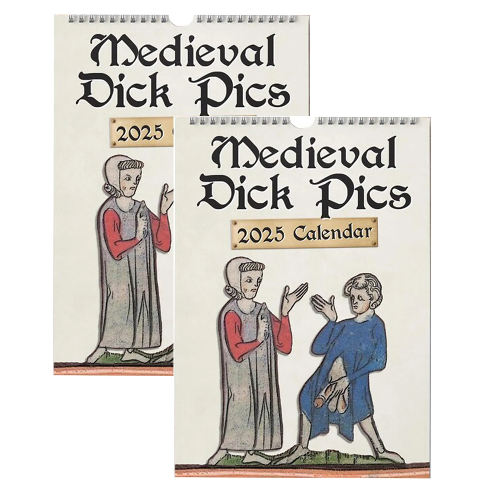 Medieval-Dick-Pics-2025-Calendar-Funny-Rude-Calendar-Strange-Wall ...