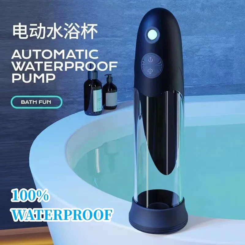 NEW Spa Male Penis Pump Water Vacuum Pump For Men Penis Enlargement ...