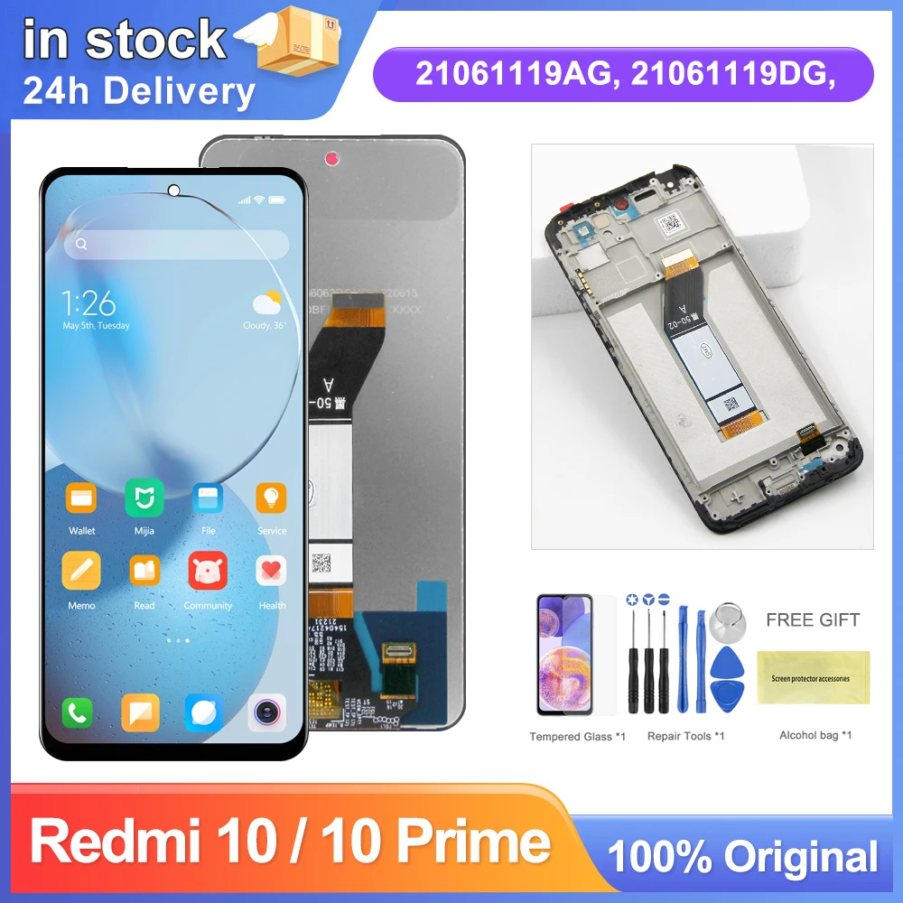 Screen-Replacement-for-Xiaomi-Redmi-10-Prime-21061119BI-Lcd-Display ...