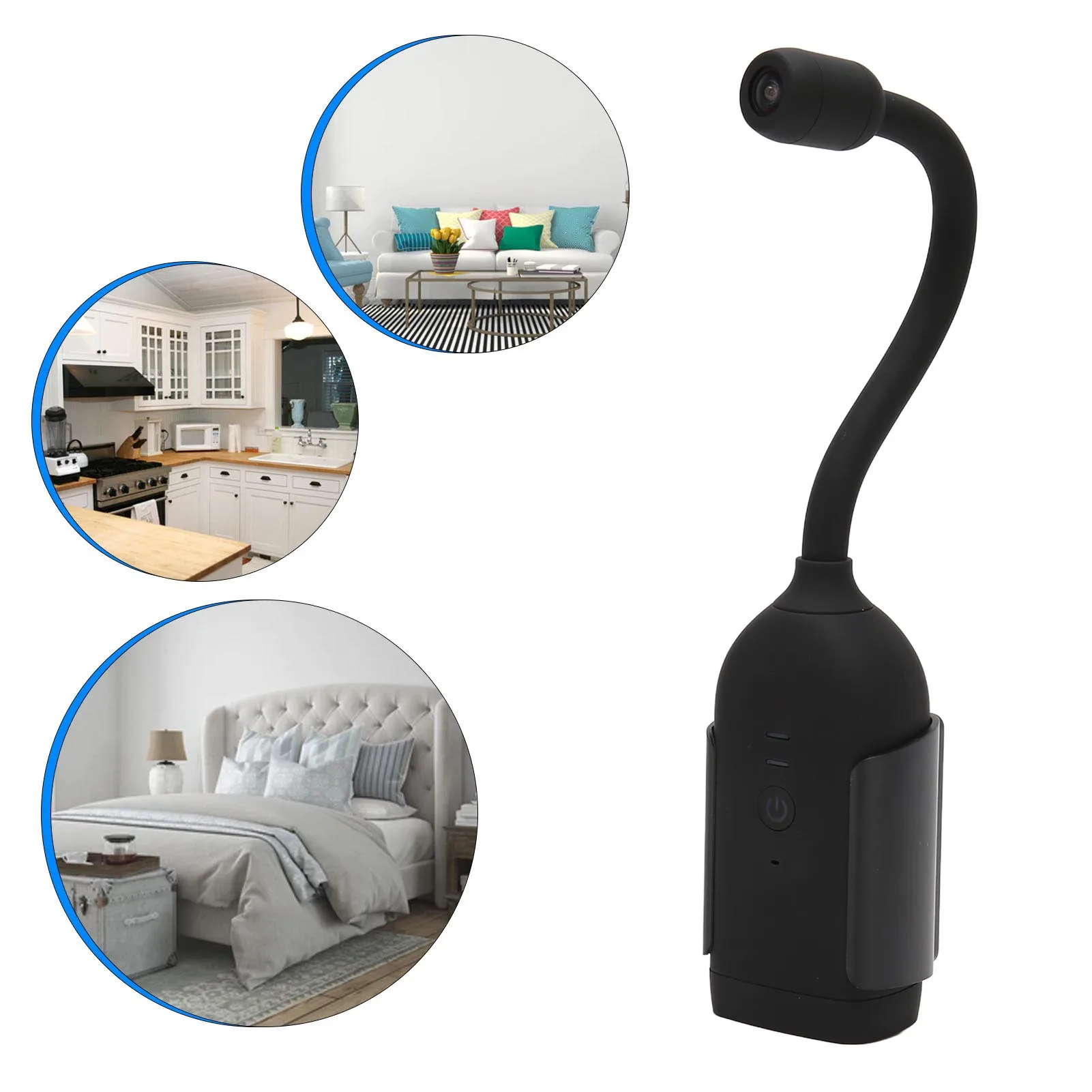 WiFi Camera 1080P HD 360 Degree Panoramic Two Way Voice Motion ...