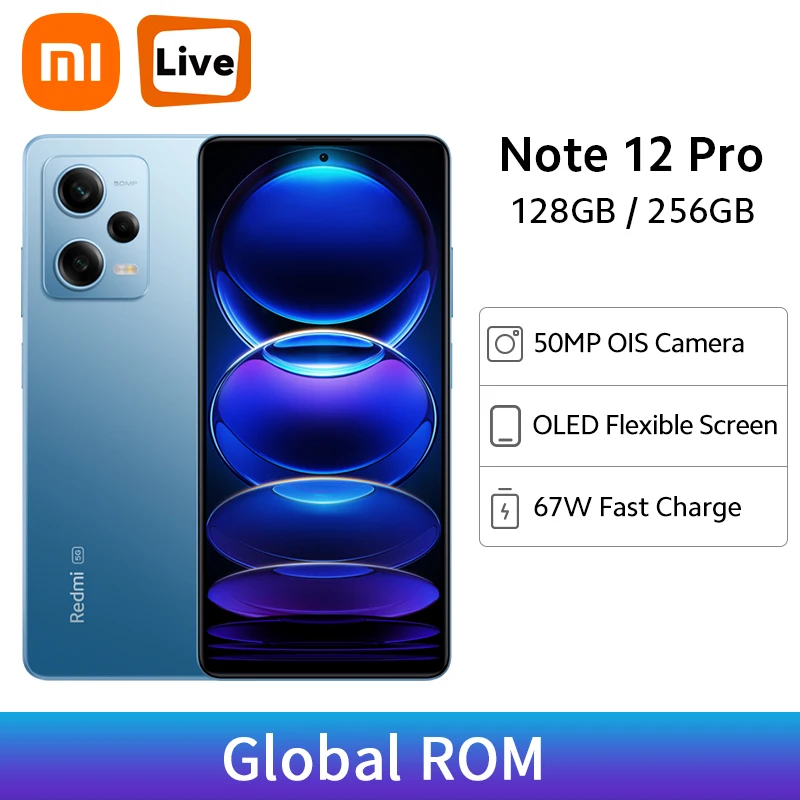 Xiaomi Redmi Note 12 Pro 5g Mtk Dimensity 1080 Octa Core 120hz Display ...