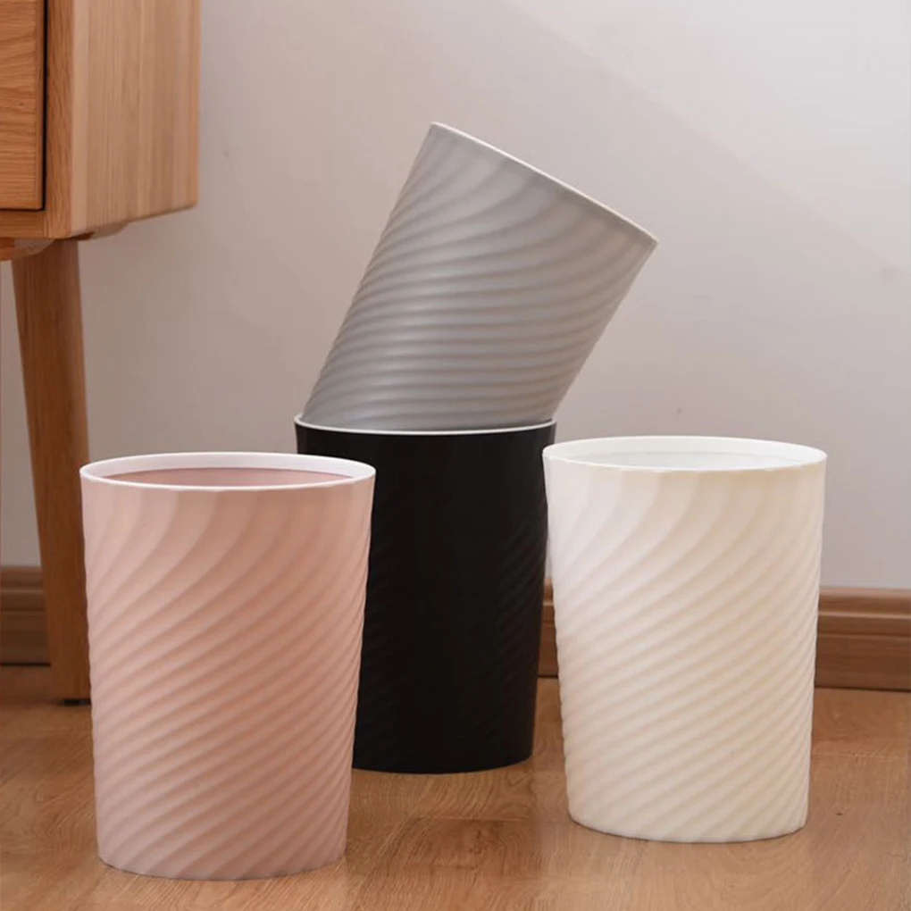 Trash-Can-Without-Cover-Wastebasket-Garbage-Container-Basket-Household ...