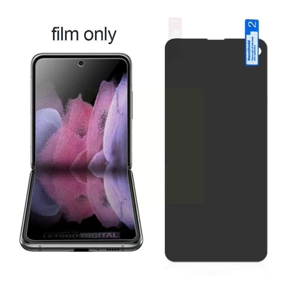For-Z-Flip-3-5g-Foldable-Anti-peeping-Hydrogel-Film-Privacy-Screen ...