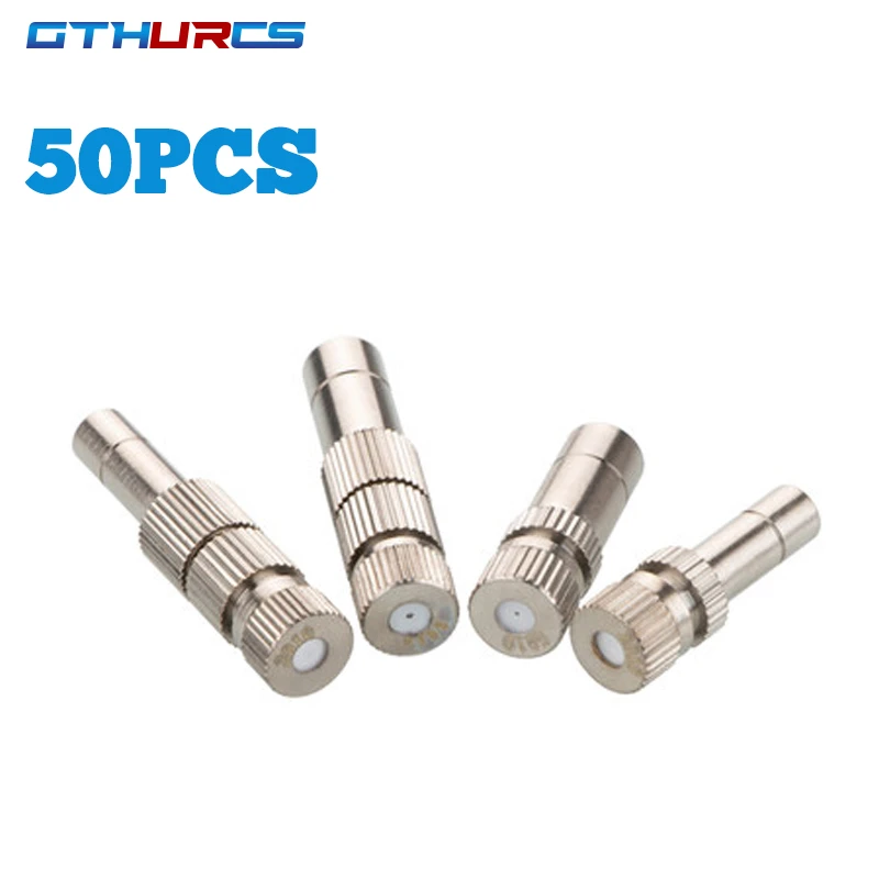 50pcs 5 15bar Mist Cooling Slip Lock Nozzle 6mm Low pressure Micro ...