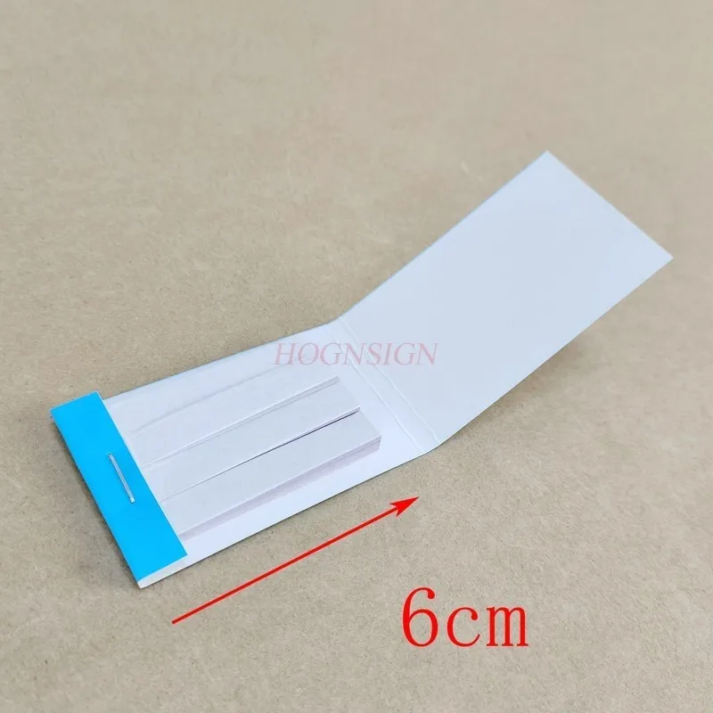 Blue litmus test paper acid test paper 80 sheets of chemical experiment ...