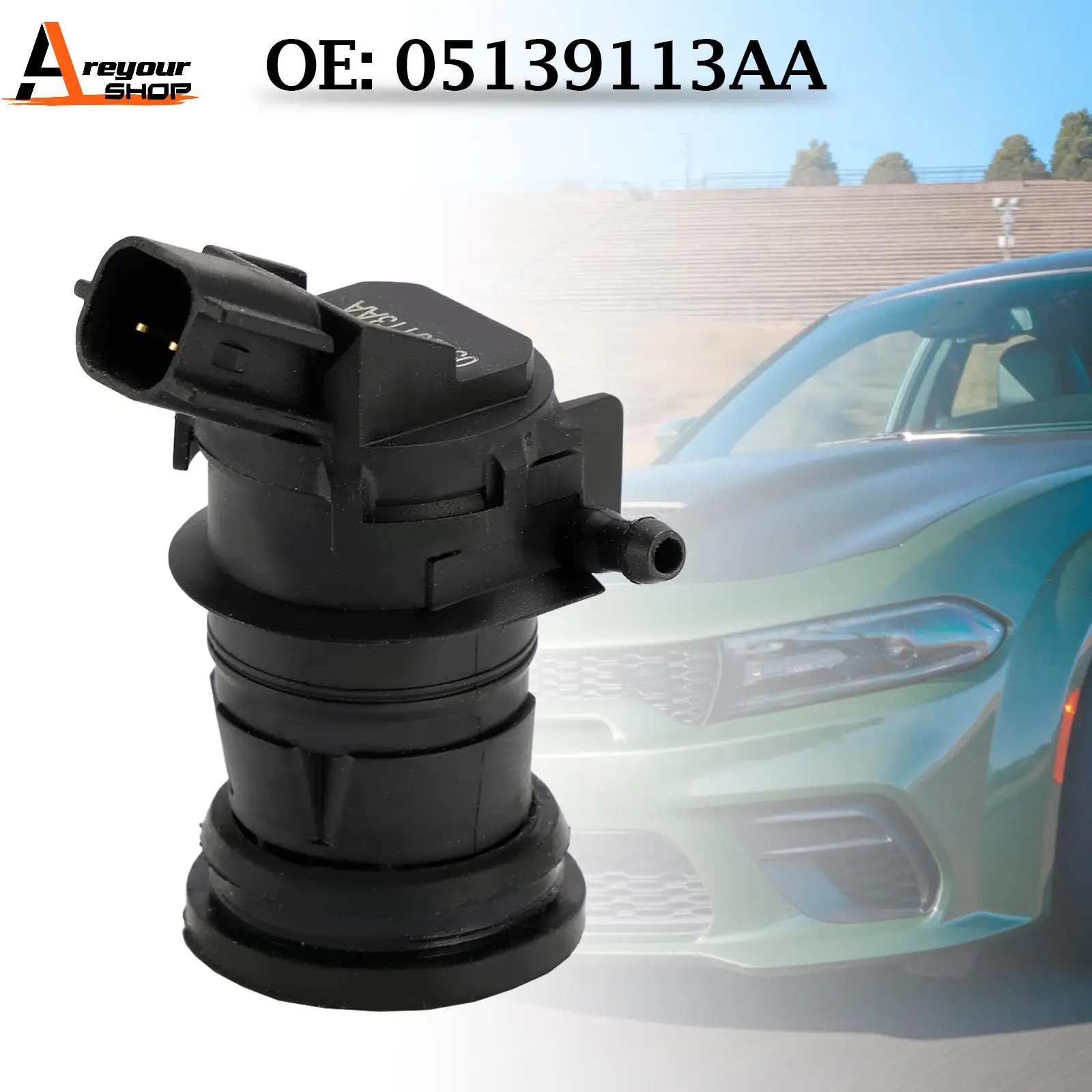 Areyourshop-Washer-Windshield-Pump-05139113AA-for-Chrysler-300-Dodge ...