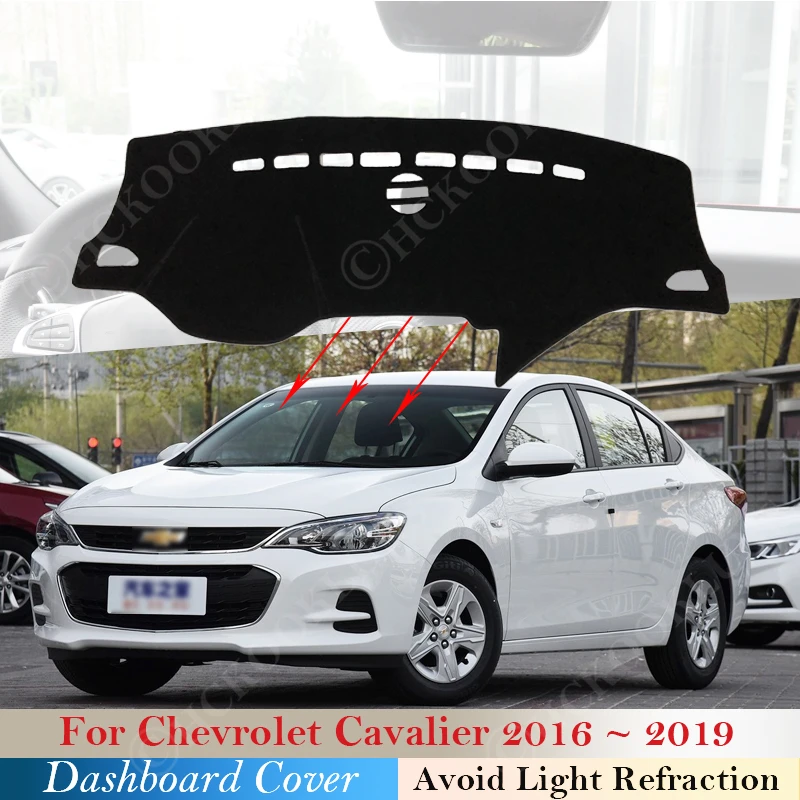 Cubierta-de-salpicadero-para-Chevrolet-Cavalier-2016-2019-alfombrilla ...