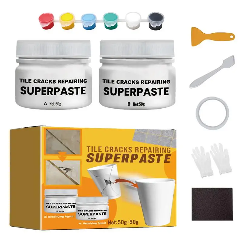 Juego-de-reparaci-n-de-grietas-de-pasta-de-cer-mica-esmaltada-parche-de ...