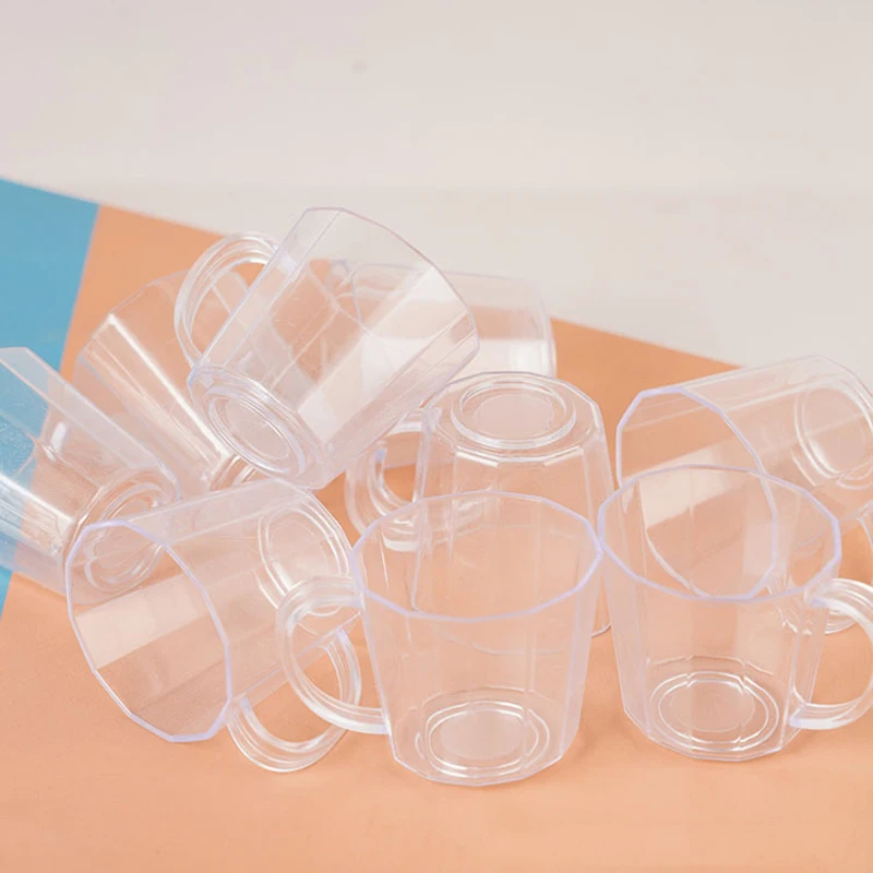 1-12-Dollhouse-Simulation-Transparent-Cup-Kitchen-Mark-Cups-Model-Dolls ...