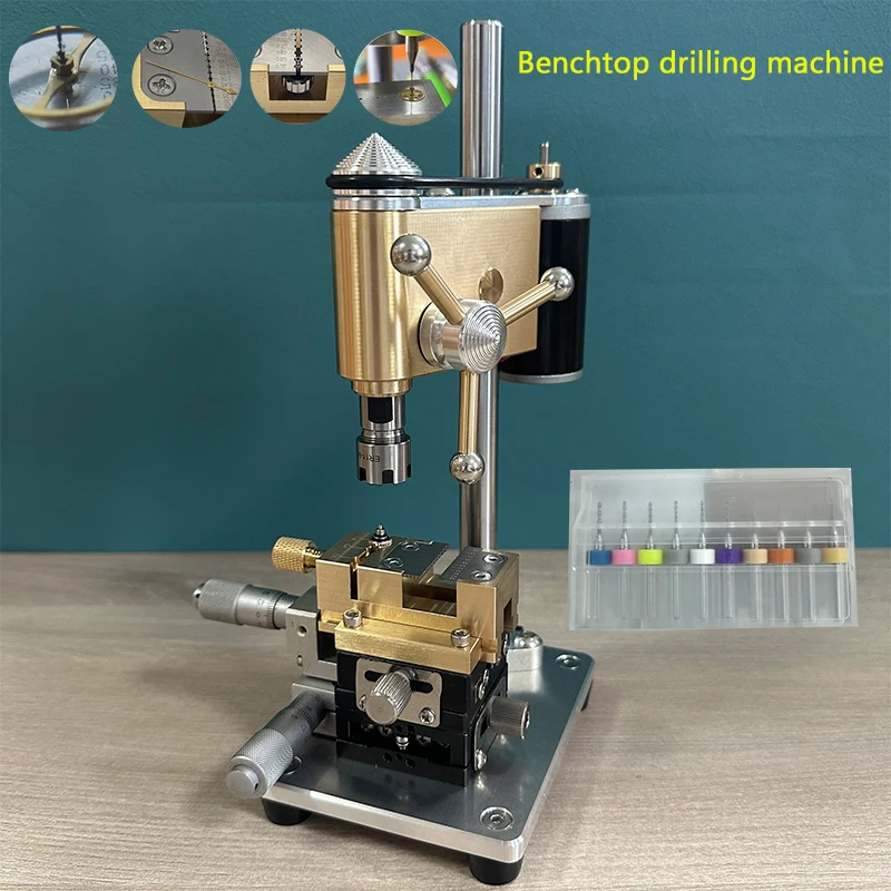 Watchmaker-Tools-Multifunction-Precision-Bench-Drill-Crown-Punch-Remove ...