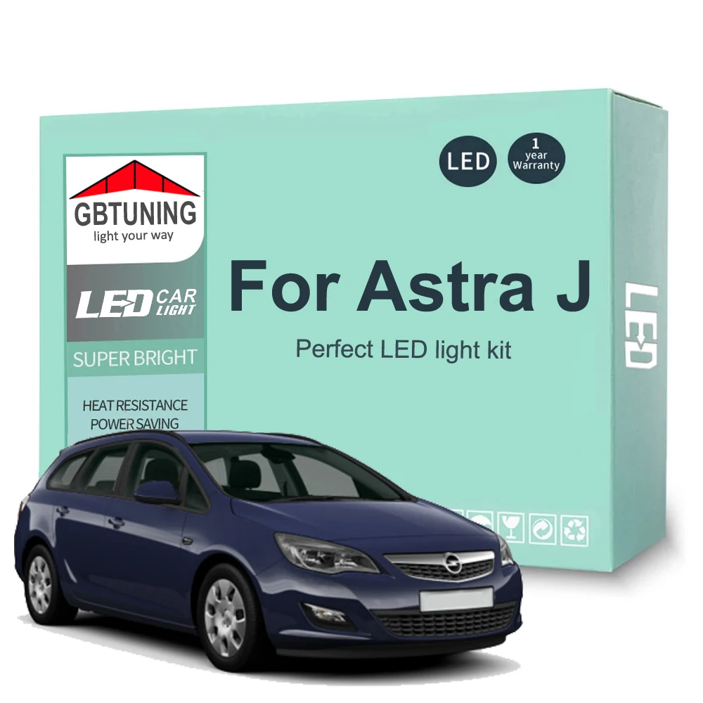 13Pcs-Canbus-LED-Interior-Light-Bulb-Accessories-For-Vauxhall-Opel ...