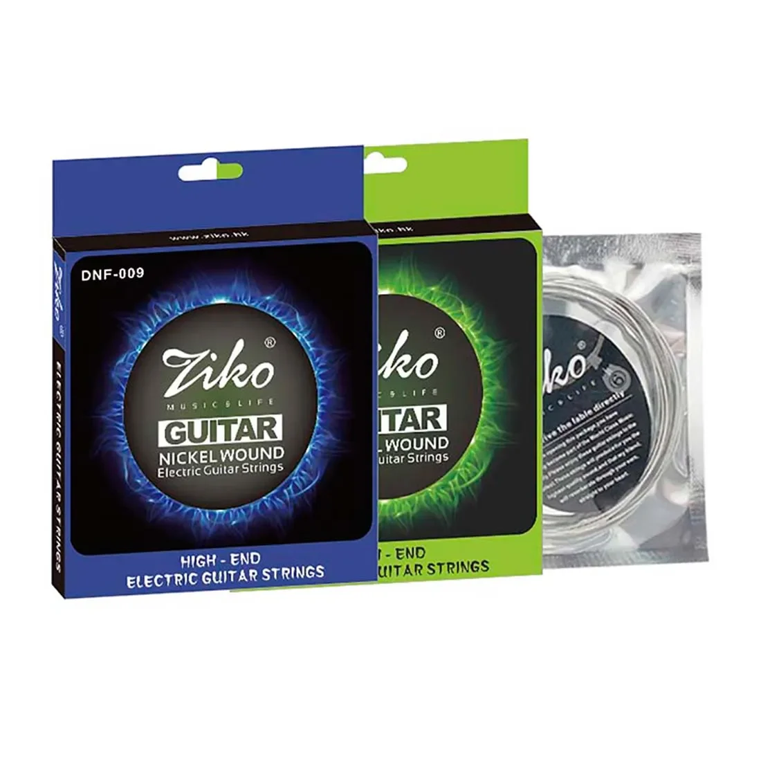 ZIKO-Electric-Guitar-String-Nickel-Strings-DNF-009-DNF-010-Professional ...