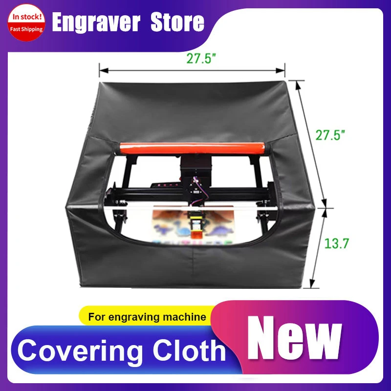 Laser Engrave Machine Eye Protections Cover Exhaust Hood For Engraving ...