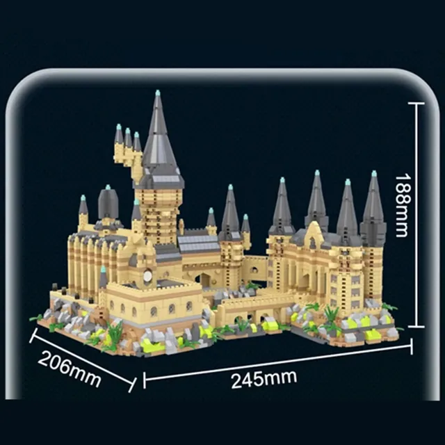 Magic Harris Castle City College Micro Building Blocks Architecture ...