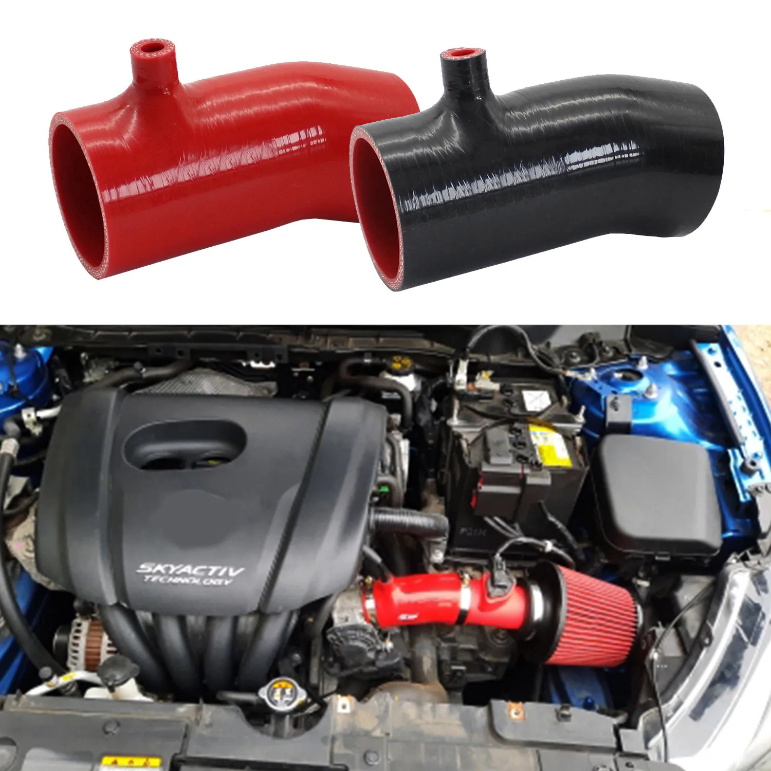 High-Flow-Cold-Air-Intake-Pipe-Turbo-Intercooler-for-Mazda-3-6-CX-4 ...