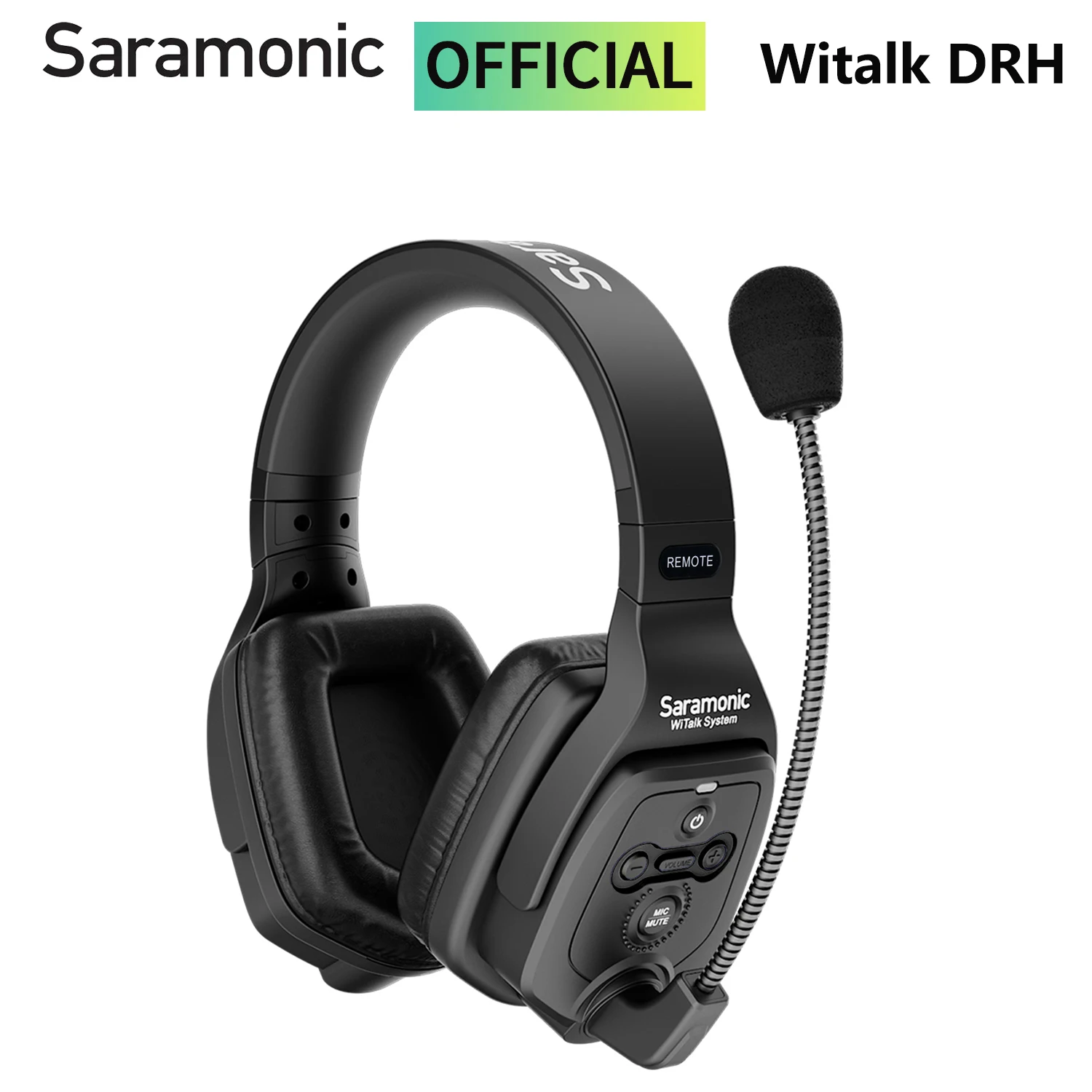 Saramonic WiTalk DRH Headset Condenser Microphone for 1.9GHz 400m Full ...