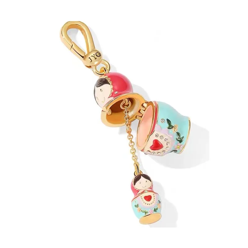 russian keychain matryoshka Dolls Keychain Doll Russian Matryoshka Key ...
