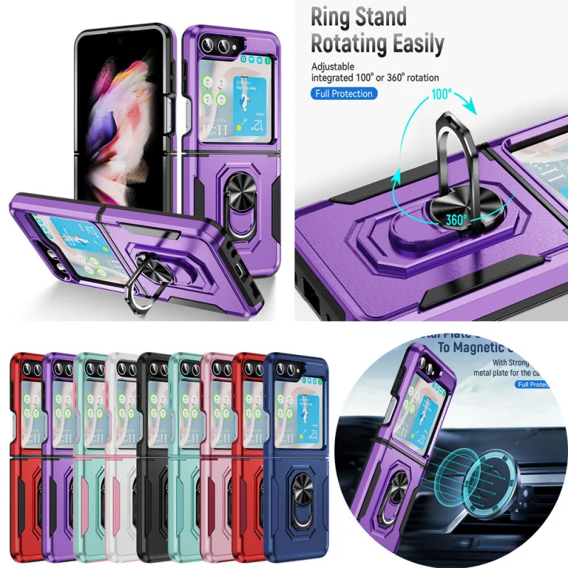 Armor-Heavy-Duty-Magnetic-Phone-Case-For-Samsung-Galaxy-Z-Flip-6-5 ...