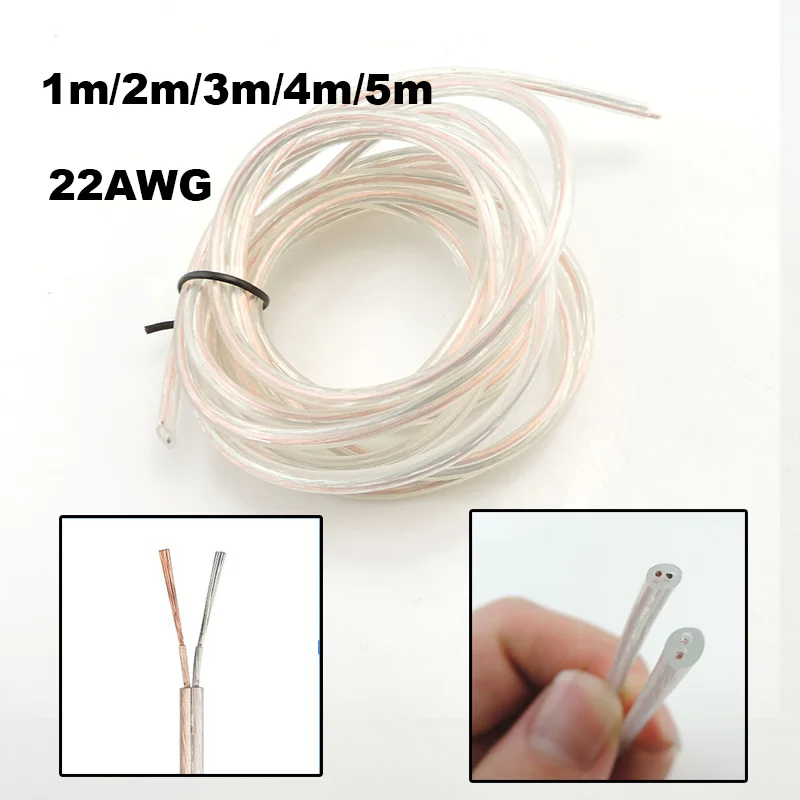 Cable-el-ctrico-redondo-transparente-de-2-n-cleos-alambre-de-cobre-esta ...