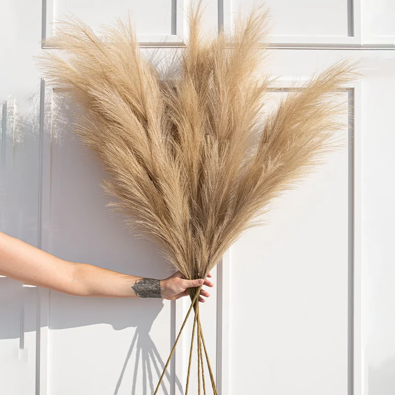 Artificial-Pampas-Grass-38-97cm-Tall-Large-Faux-Pompas-Grass-Pompous ...
