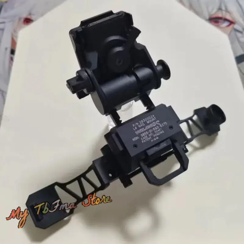 Tactical Metal L4G24 Helmet NVG Mount + Gen2 PVS28 Dual J Arm Bracket ...