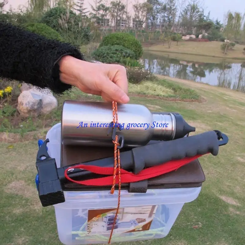 652D Rope Tightener Tent Tether Fastener Hook Aluminum Alloy Hook Tight ...