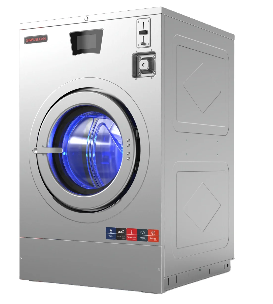 Coin-operated-commercial-laundry-equipment-washing-machine-For ...