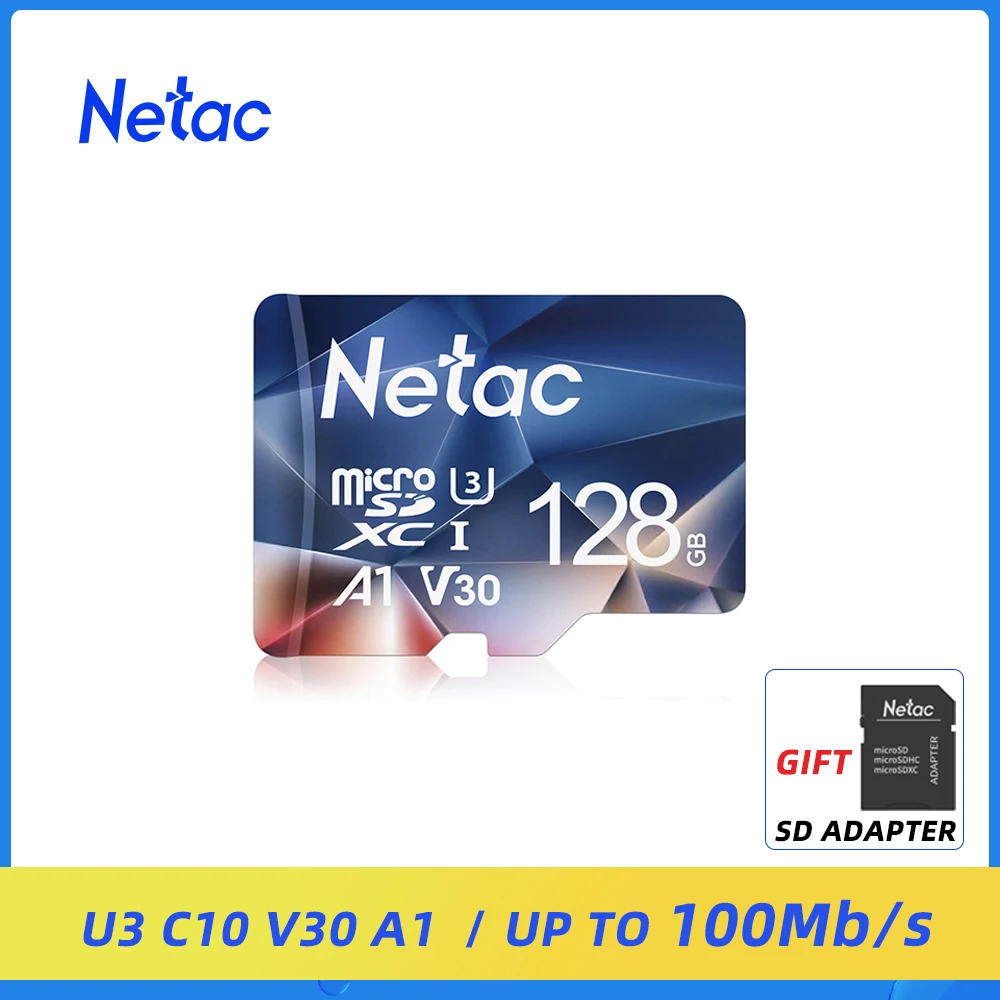 Netac Micro Sd Card 128gb 256gb 512gb Memory Card 100mb/s Tf Flash Card ...