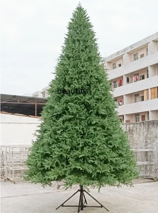 YH Large 4-meter pure PE Christmas tree, encrypted and fertilized pure ...