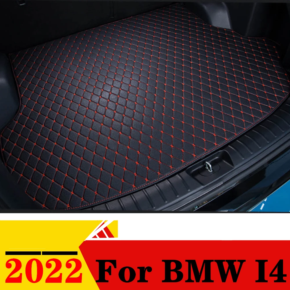 Car-Trunk-Mat-For-BMW-I4-2022-All-Weather-Custom-Fit-XPE-Flat-Side-Rear ...