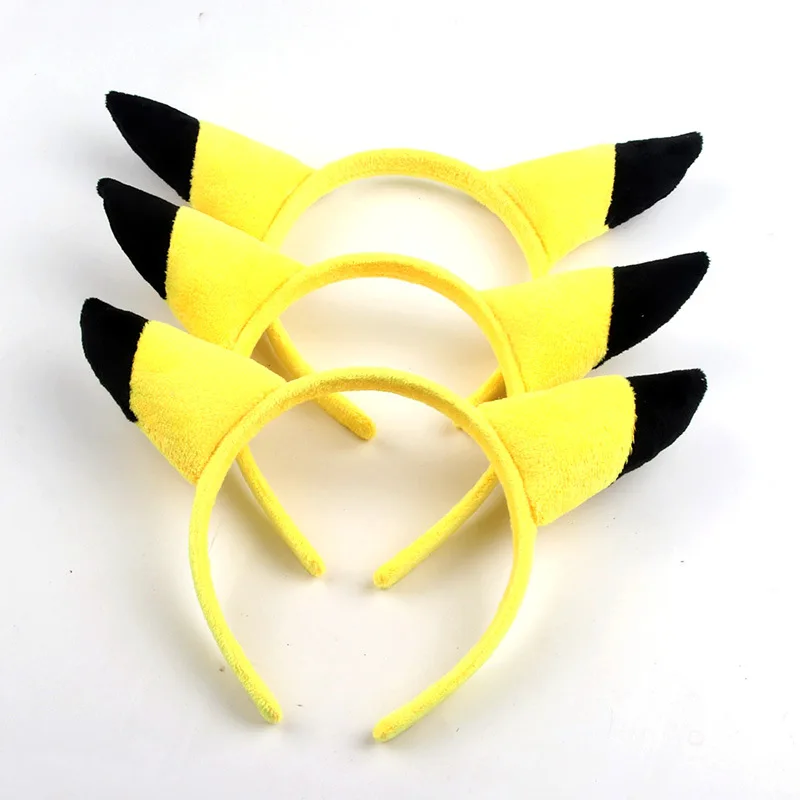 Accesorios para el Cabello de Pikachu, Diadema con Orejas de Pikachu ...