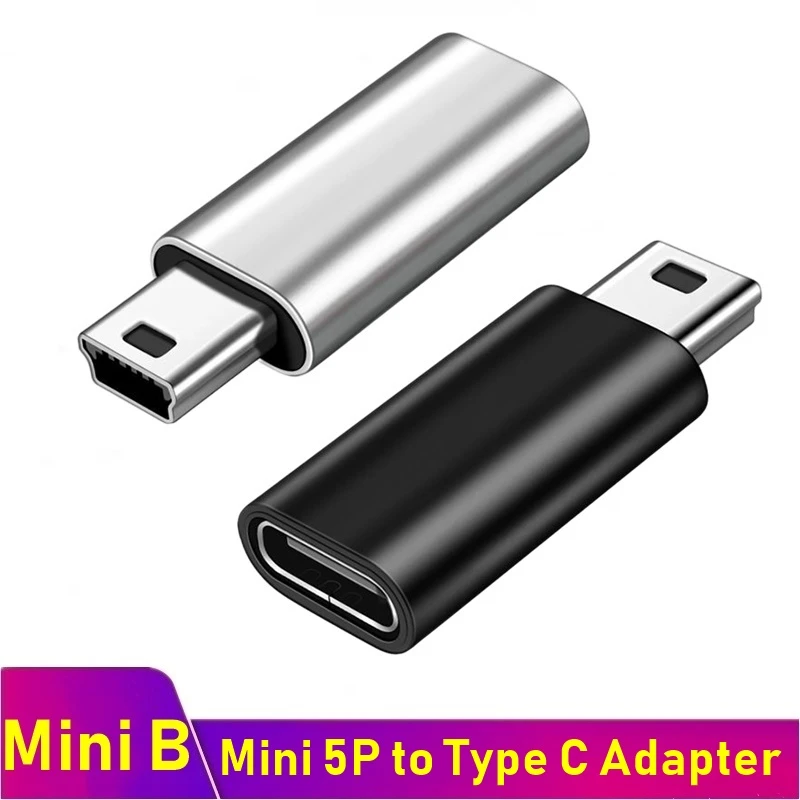 Mini adaptador USB Universal de Metal Otg de 5 pines, conector de ...