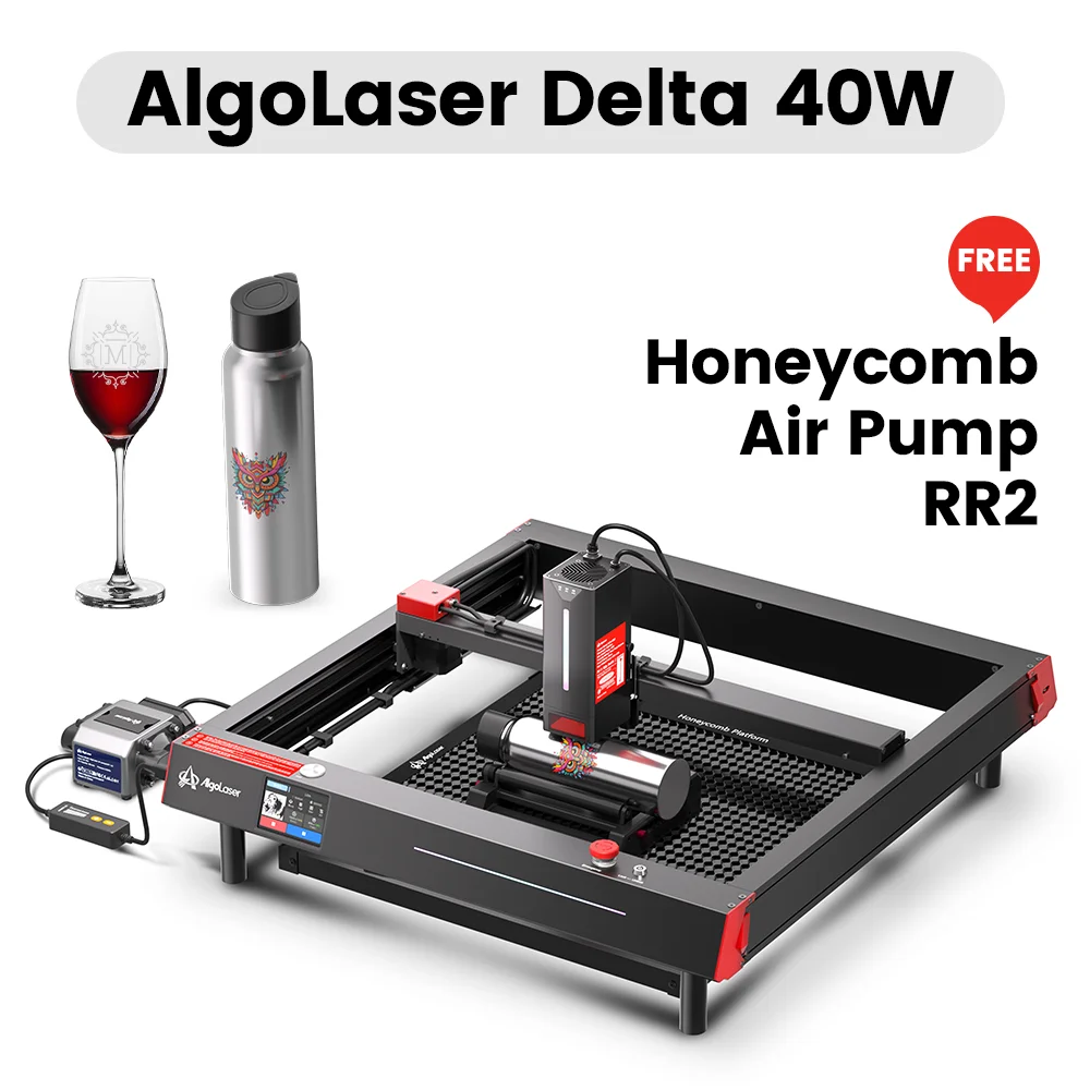AlgoLaser-40W-Delta-Laser-Engraver-and-Cutter-Smart-Off-line-Control ...