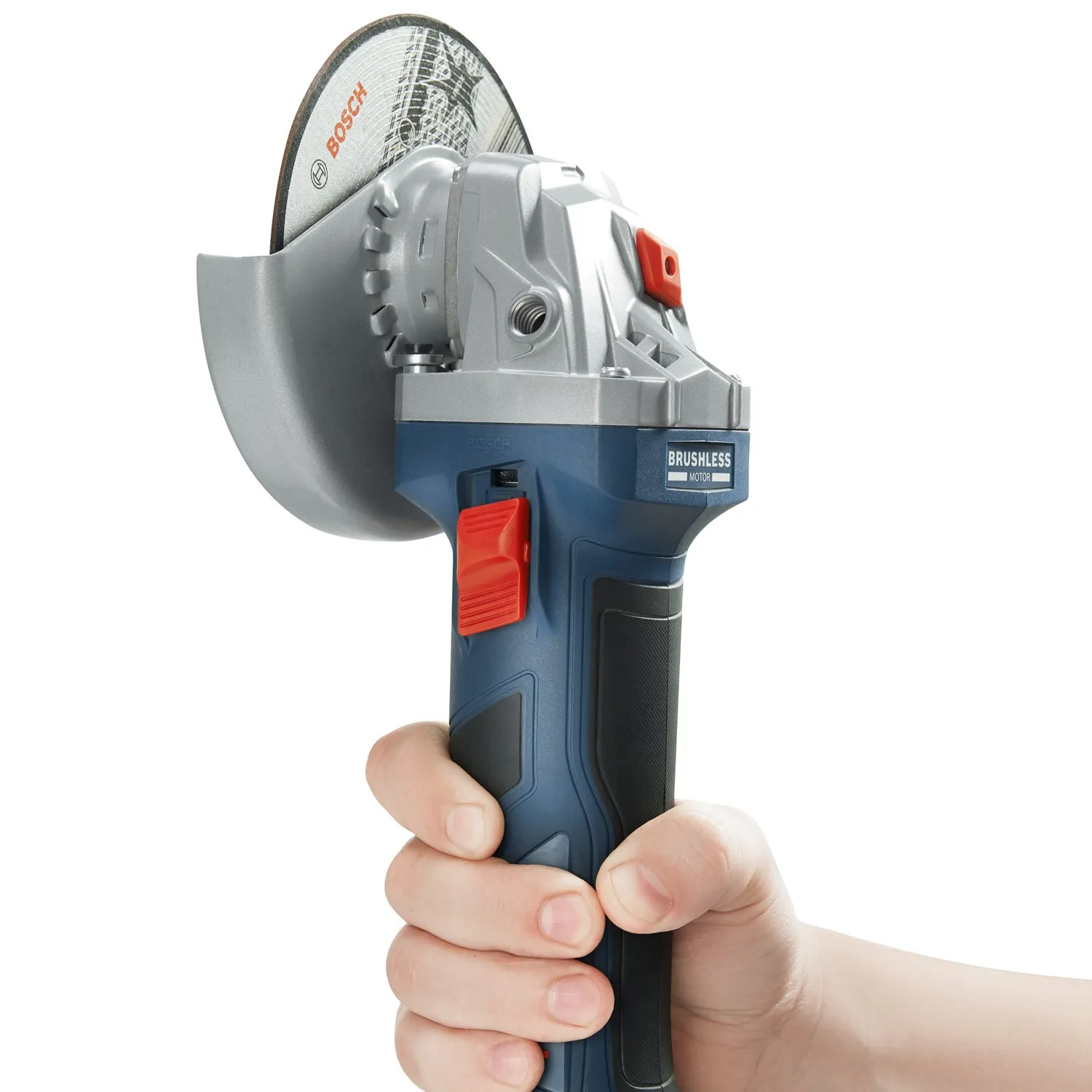 Bosch X Lock Angle Grinder Rechargeable Brushless Angle Grinder Portable Cutting Machine 18v Brushless Power Tool Gwx180 li Solo Grinder