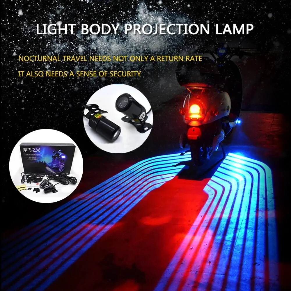 1set-Motorcycle-Angel-Wings-LED-Welcome-Lights-Ambient-Lights-Car ...