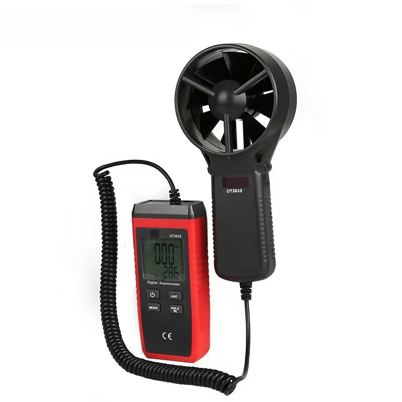 UT363S/UT363BT Digital Anemometer Handheld Split Anemometer Air ...