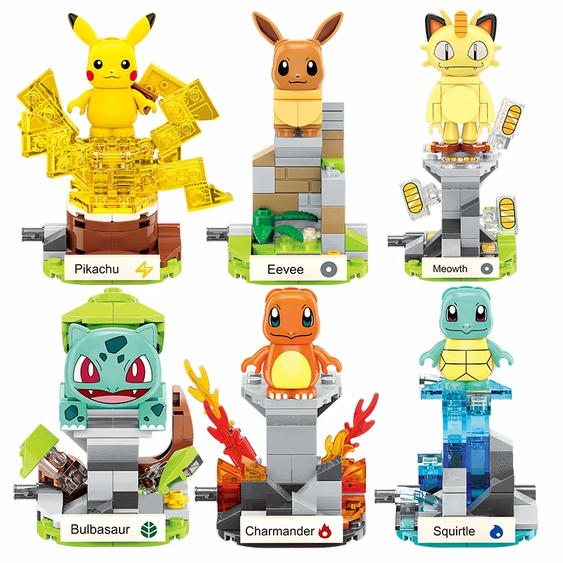 Pokemon-Mini-Pikachu-Claw-Crane-Building-Blocks-Charizard-Pikachu ...