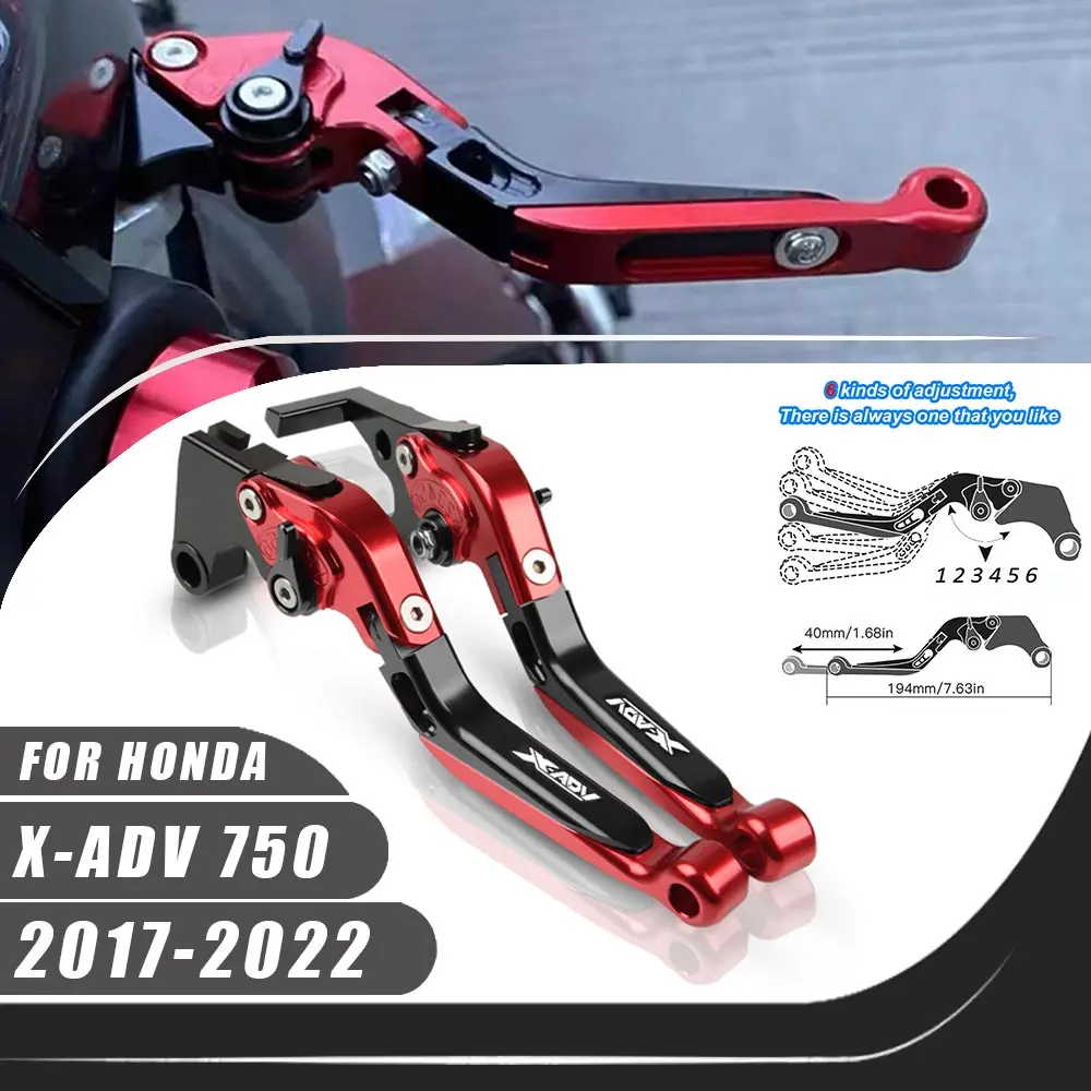 For-Honda-X-ADV-XADV-750-2017-2022-CNC-Clutch-Lever-Brake-Lever-Set ...