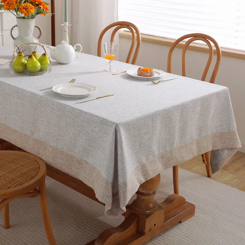 Solid-Color-Tablecloth-Edging-Light-Luxury-Sense-Of-Luxury-Minimalist ...